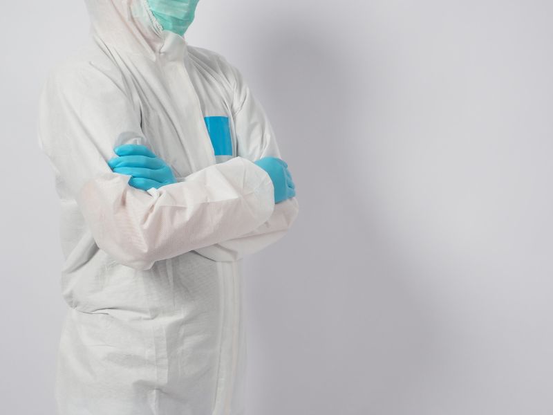 Unattended Death Cleanup with Proper Personal Protective Equipment ...