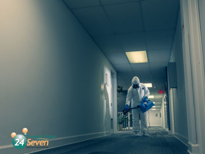 Specialist Building Decontamination After a Viral Outbreak - Trauma Clean